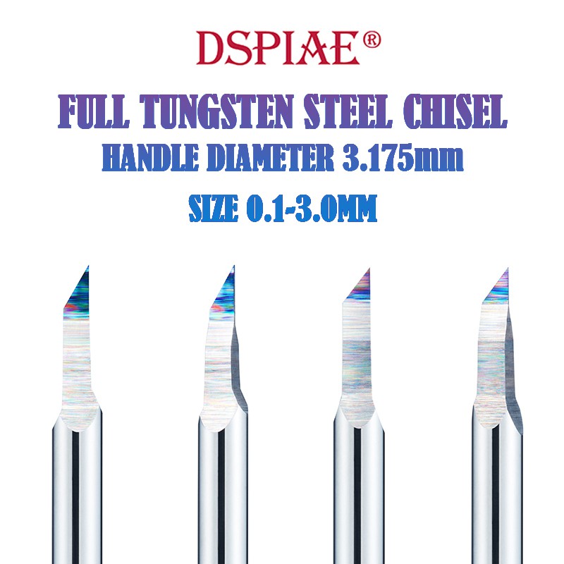 Dspiae PB Series แผงเหล็กทังสเตน Line Scribing Chisel Blades หลายขนาด 0 ...