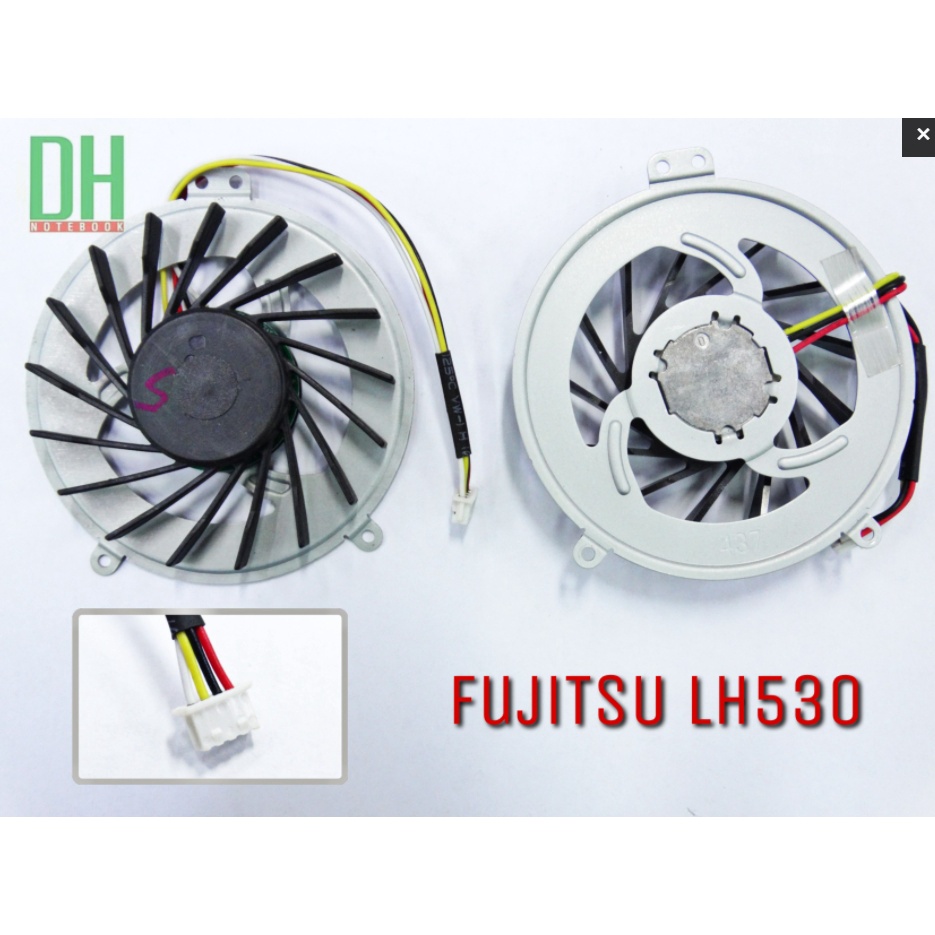 พัดลมโน้ตบุ้ค Fujitsu LifeBook AH530 A530 LH532 LH530 AH531 AH532 AH552 ...