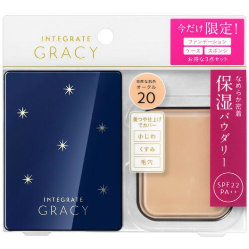 [พร้อมส่ง] แป้งผสมรองพื้น Shiseido Japan INTEGRATE GRACY White Powder ...