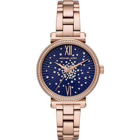 Michael Kors ผู้หญิง แฟชั่น หรูหรา นาฬิกา MK MK3971 MK3972 33mm ...