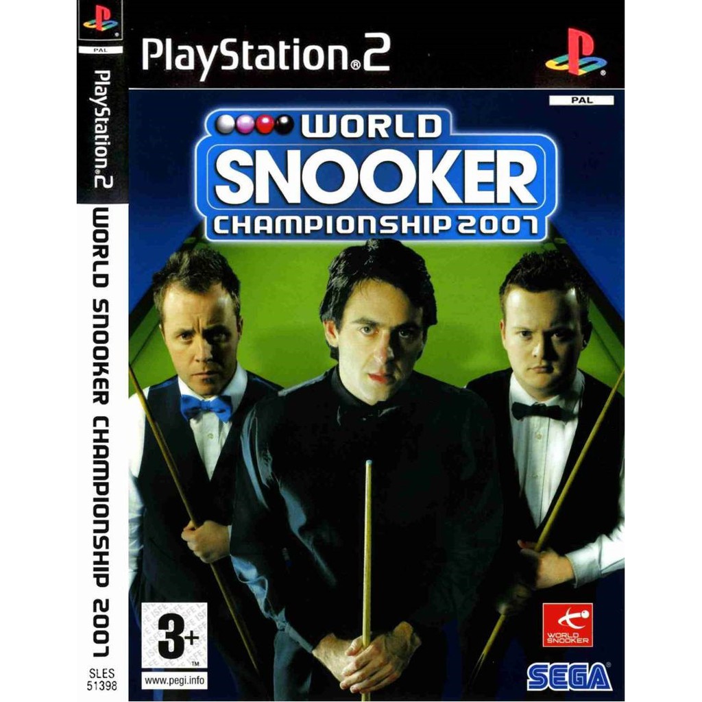 แผ่นเกมส์ World Snooker Championship 2007 PS2 Playstation2 คุณภาพสูง ...
