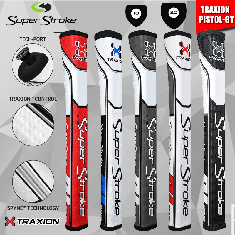 ใหม่ในปี 2019 Super stroke putter Grips TRAXION PISTON GT golf Grips 1. ...