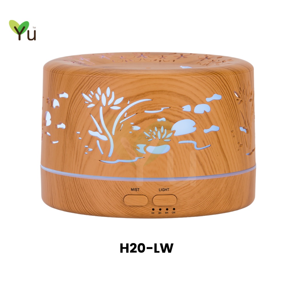 🌟 Aroma Diffuser 🌟 เครื่องพ่นไอน้ำ,อโรม่า,ทำความชื้น + ไฟ LED + ตั้ง ...