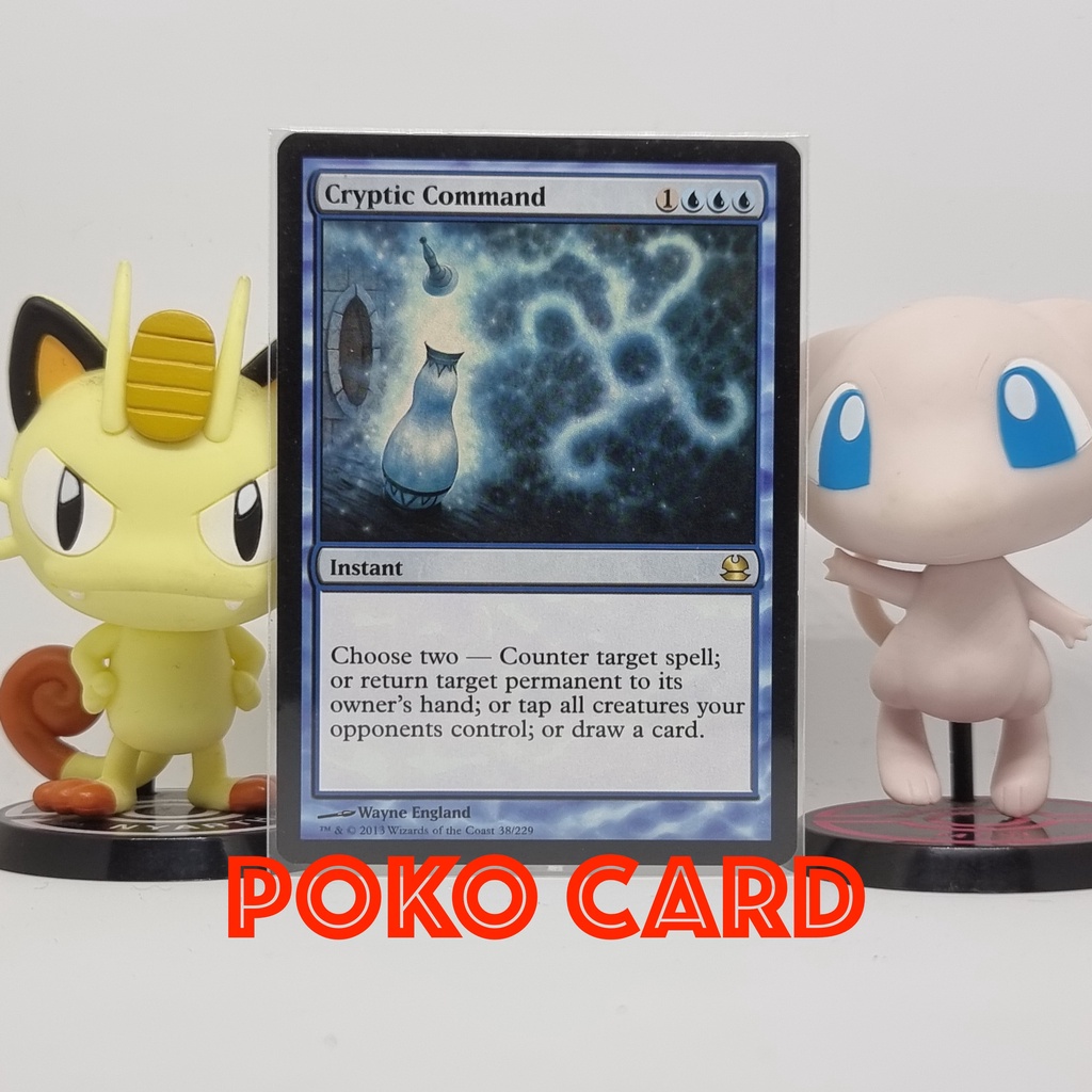 Cryptic Command การ์ด Magic The Gathering ของแท้ จากชุด Modern Masters ...