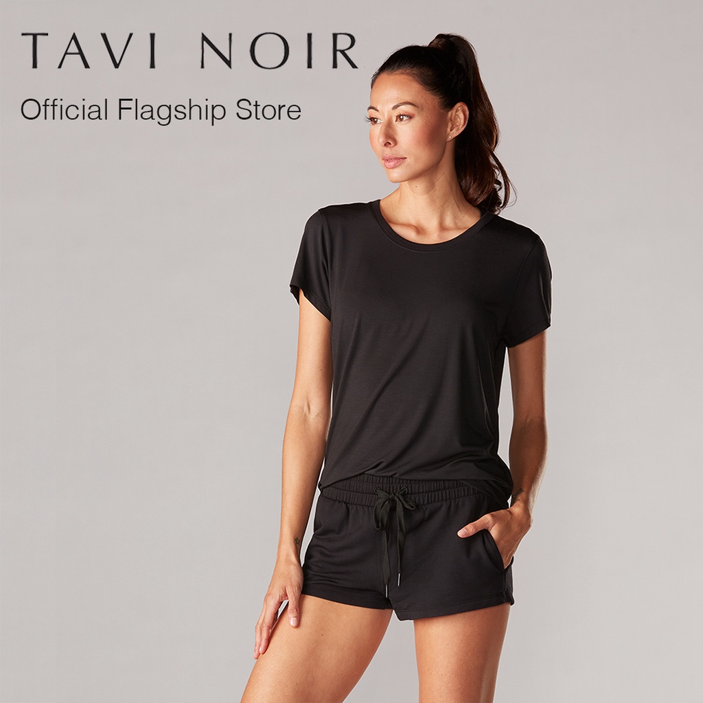 Tavi Noir แทวี นัวร์ เสื้อออกกำลังกาย Cap Sleeve Tee (Spring 2022 ...