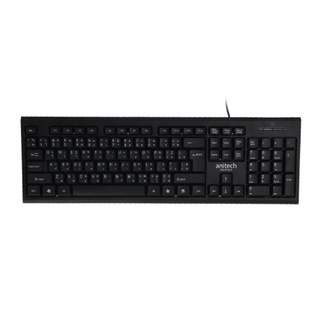KEYBOARD (คีย์บอร์ด) ANITECH P202 USB (BLACK) | Shopee Thailand