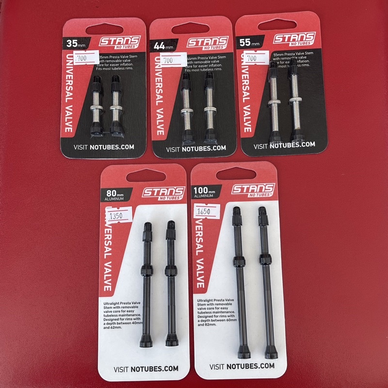 วาล์วทูปเลส Stans No Tubes Universal Valve | Shopee Thailand