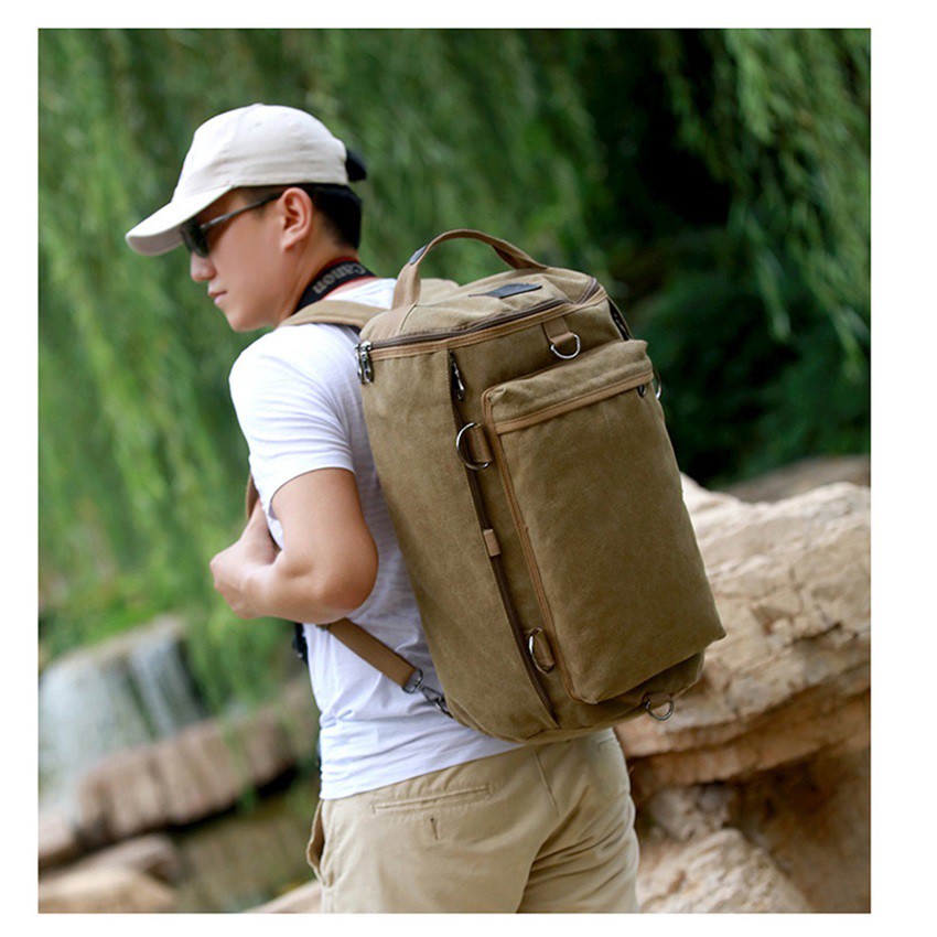 MAIBO กระเป๋าเป้ แคนวาส สไตล์ Outdoor รุ่น MIGRATOR 0508 | Shopee Thailand