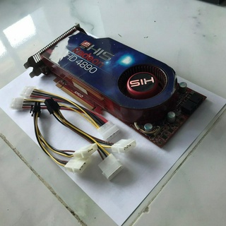 การ์ดจอ ATI Radeon HD 4890 (แรงเทียบเท่าNVIDIA GeForce GTX 555)+แถมสาย ...