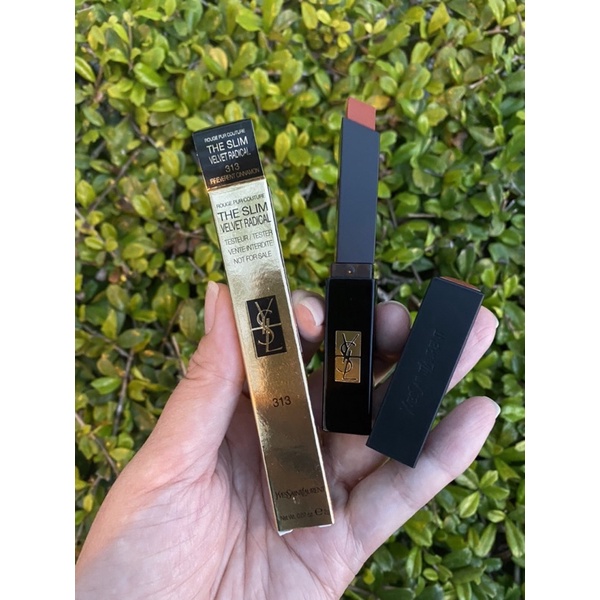 YSL Rouge Pur Couture the slim Velvet Radical #313 The Slim Velvet ...