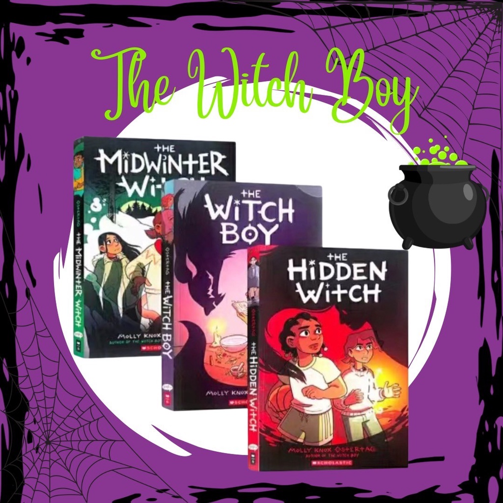 หนังสือชุด The witch boy : Graphic Novel การ์ตูนภาษาอังกฤษ หนังสือภาษา ...