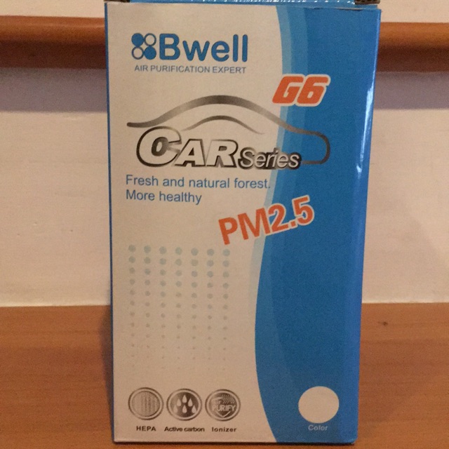 Bwell เครื่องฟอกอากาศในรถยนต์ | Shopee Thailand
