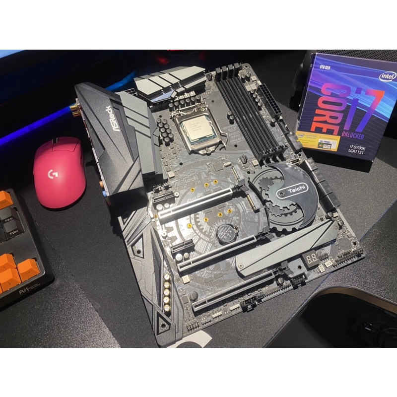 (ชุดจับคู่) i7 9700K+Asrock Z390 Taichi | Shopee Thailand