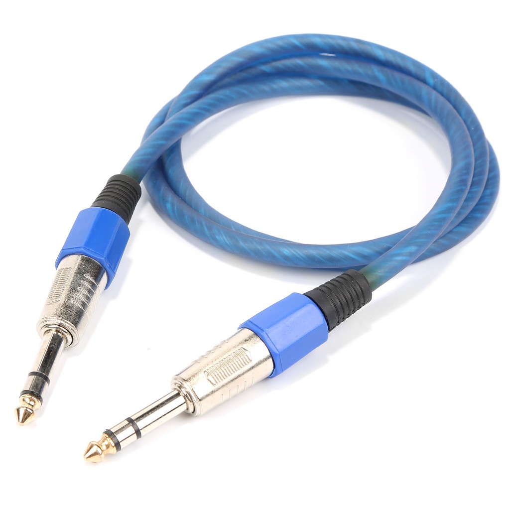 【1.5M/3M/5M/10M】6.35mm 1/4 inch Male to Male Stereo to stereo Jack ...