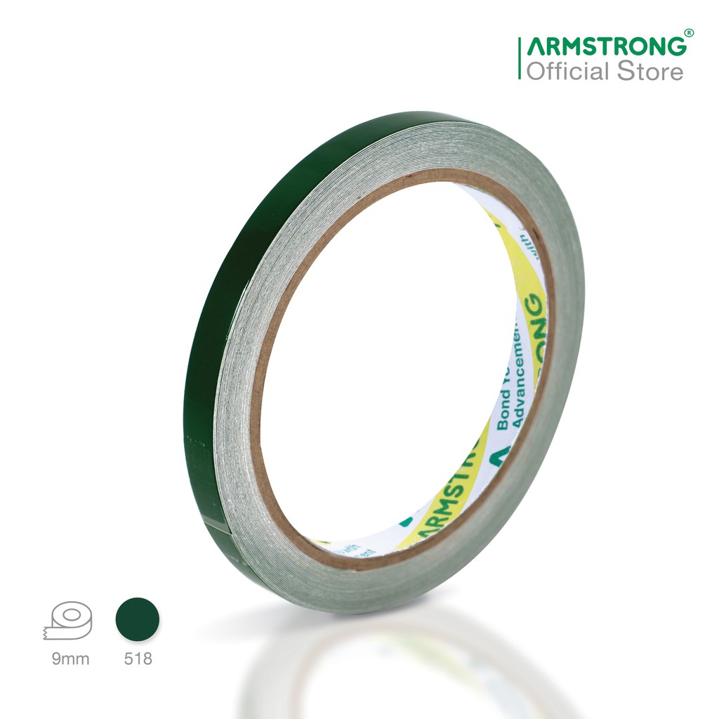 Armstrong PVC เทปสติกเกอร์ (สำหรับงานตกแต่ง) 14 สี / PVC Sticker Tape ...