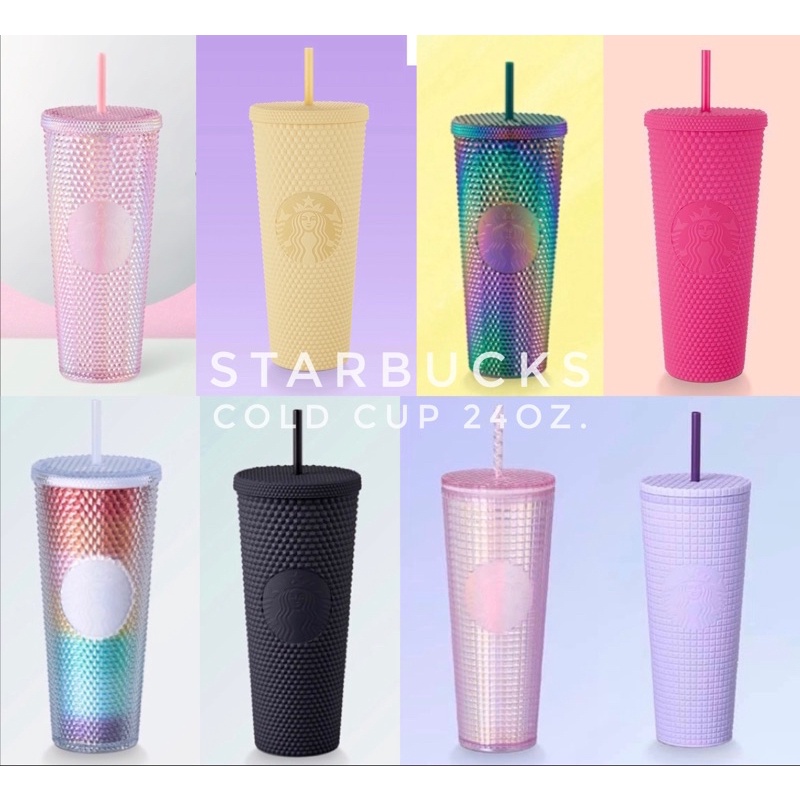 Starbucks Cold Cup ขนาด 24oz พร้อมถุงผ้าของแท้ทุกใบ | Shopee Thailand