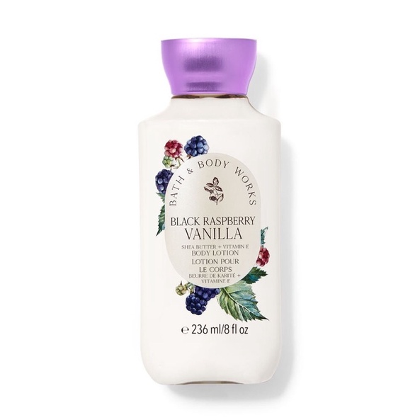 (แท้) Bath&Body Works BLACK RASPBERRY VANILLA collection | Shopee Thailand