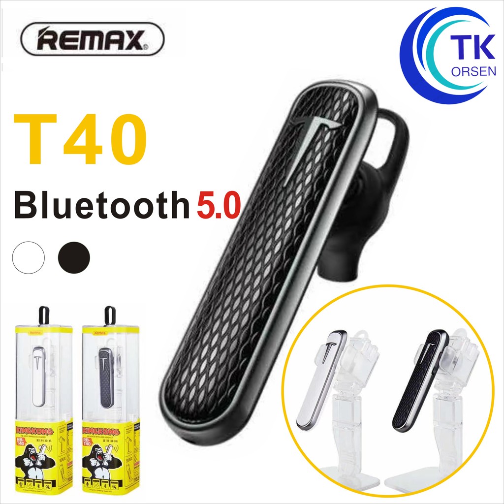 Remax TWS Bluetooth HD Voice Small talk หูฟังไร้สาย สมอลทอร์ค บลูทูธ รุ่น RB-T40 | Shopee Thailand
