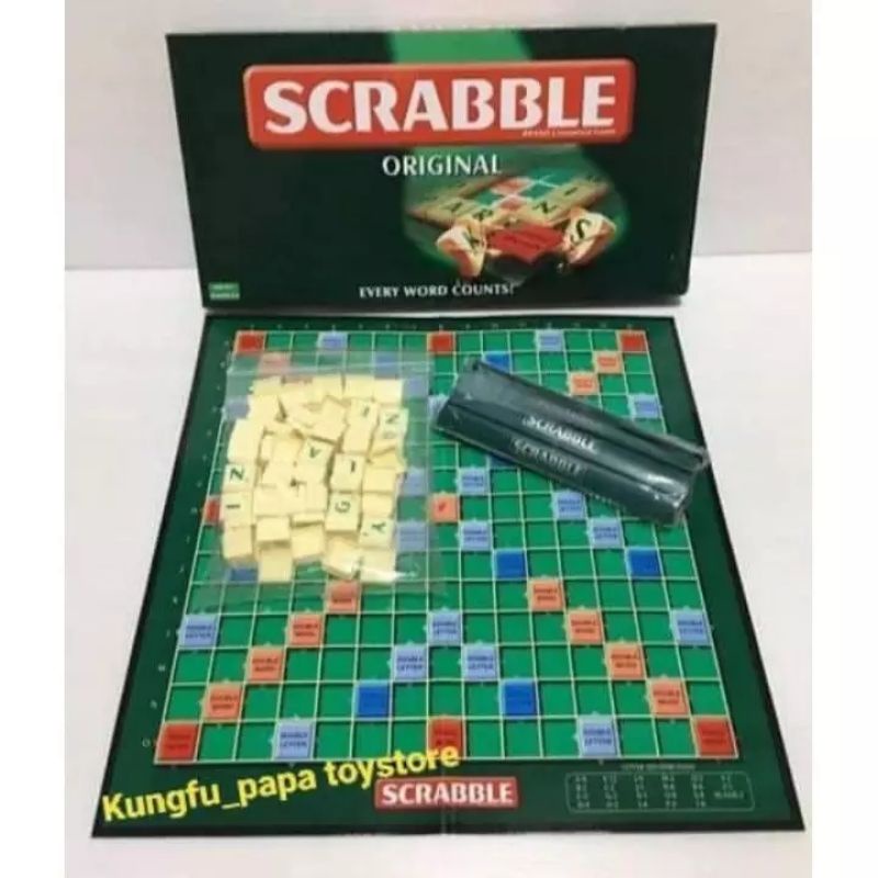 SCRABBLE เกมส์ต่อคำศัพท์ภาษาอังกฤษ | Shopee Thailand