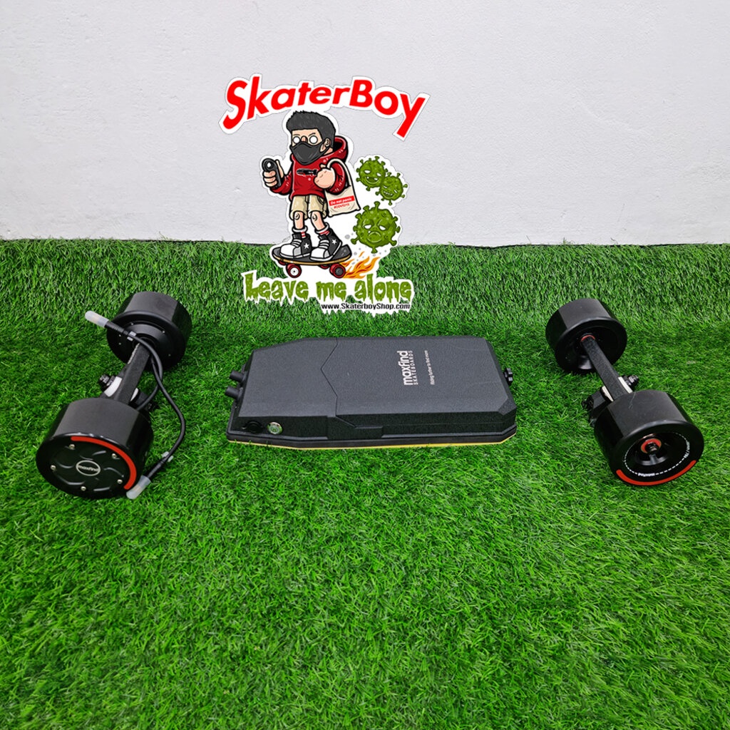 [0404] ชุด DIY สเก็ตบอร์ดไฟฟ้า[รับประกัน6เดือน] Maxfind 2มอเตอร์ เปลี่ยนแบตได้ custom electric ...
