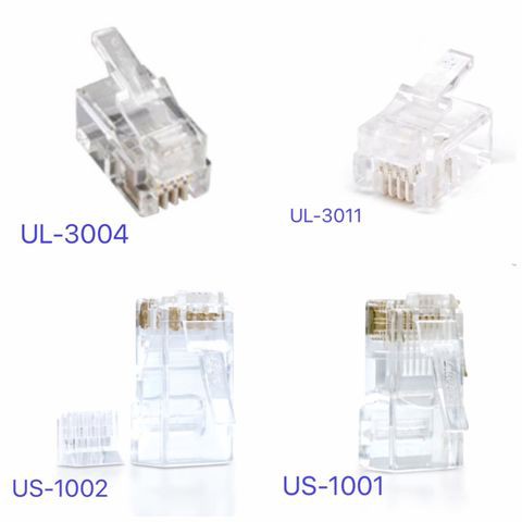 LINK หัว CAT6 US-1002 / หัว CAT5 US-1001 / หัว RJ11 UL-3011 / หัว RJ9 ...