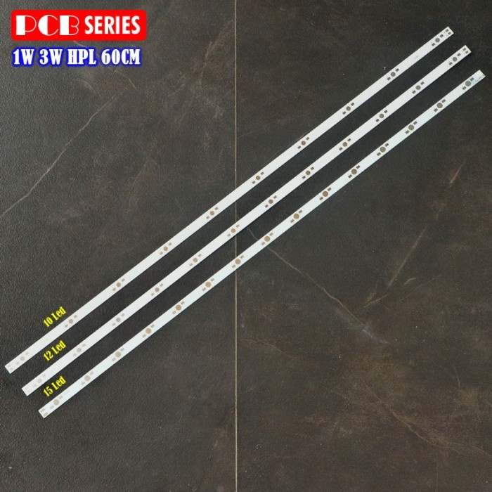 Pcb ยาว led HPL 1 - 5 วัตต์อลูมิเนียม pcb ยาว led 60 ซม. เลือกจํานวน ...