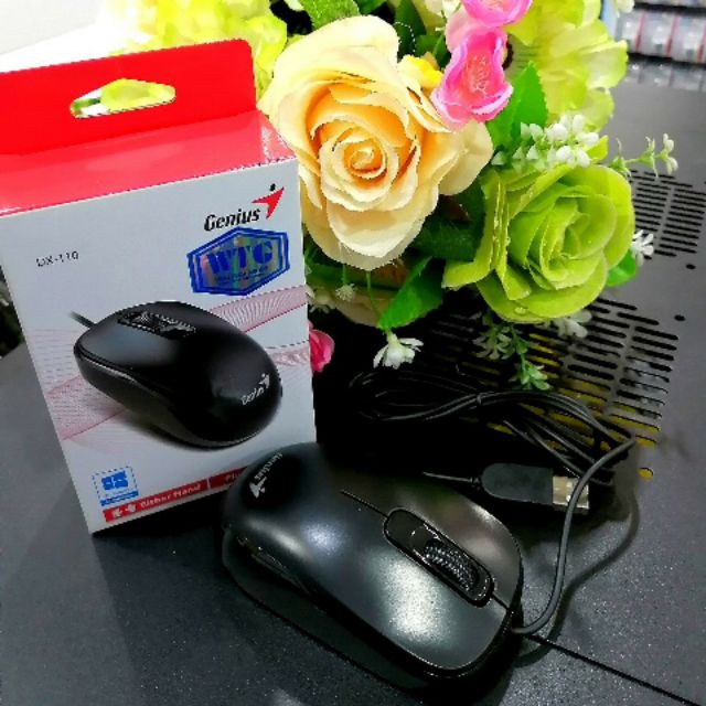 Mouse Genius optical dx-110 usb/black | Shopee Thailand