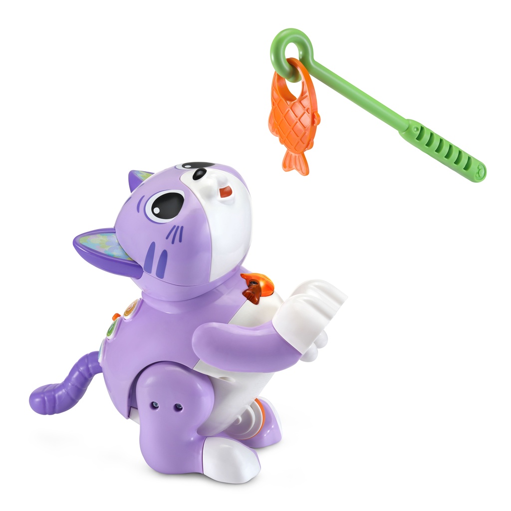 VTech Purr & Play Zippy Kitty Interactive Robot Cat Toys Purr & Play ...