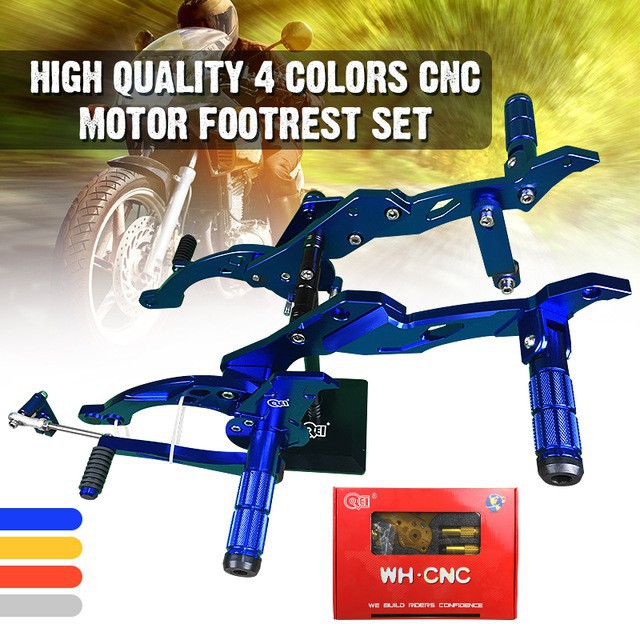 มอเตอร์ไซค์ 6 สี CNC Rearsets Full Set BELANG 150 Raider 150 พักเท้า ...