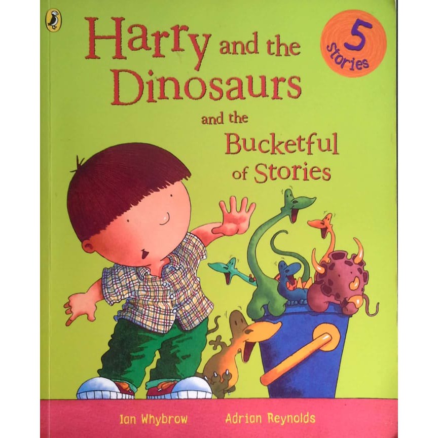 Harry and the Dinosaurs and the Bucketful of Stories หนังสือมือสอง ปก ...