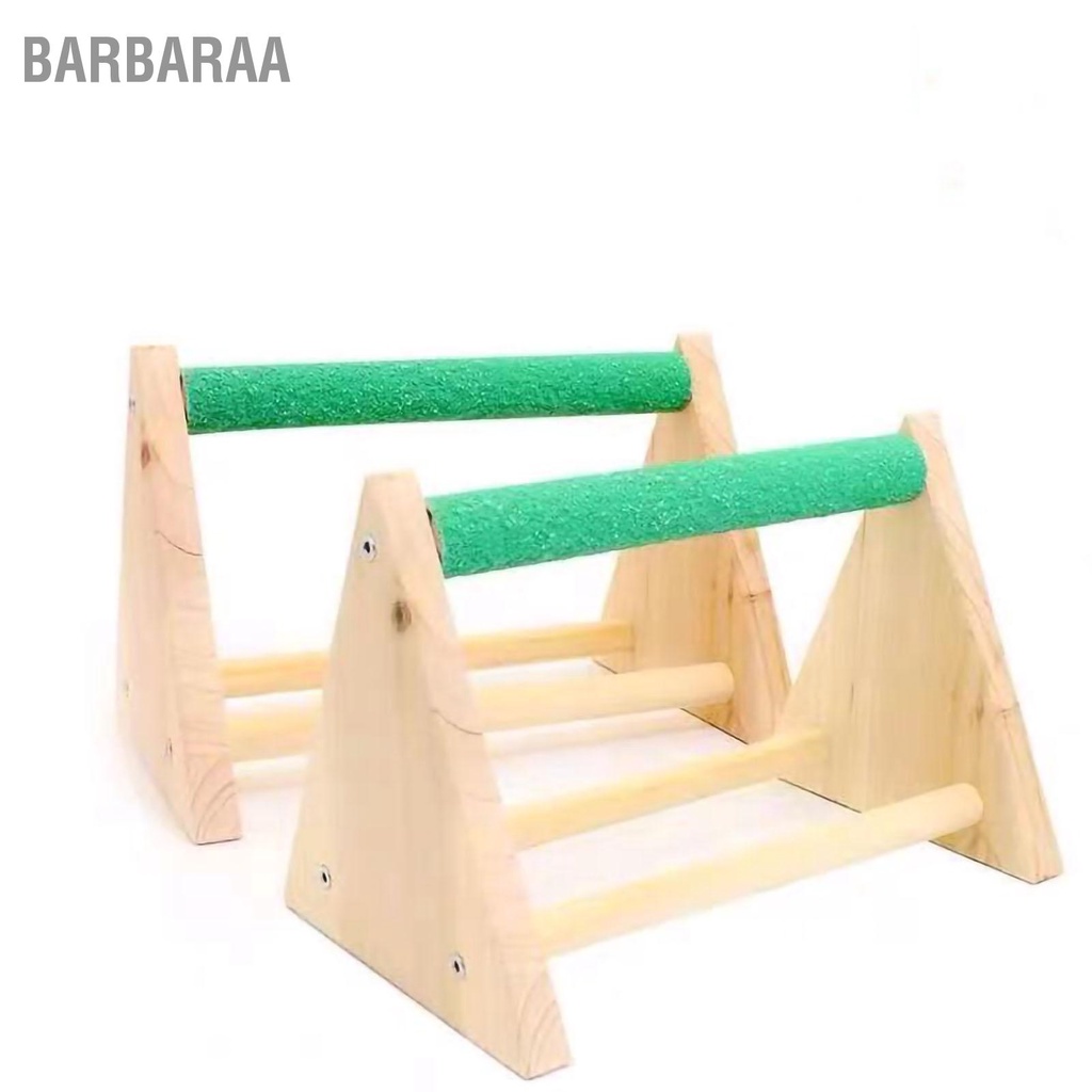 Barbaraa Parrot Bird Perch Table Top Stand Portable Automatic Trimming ...