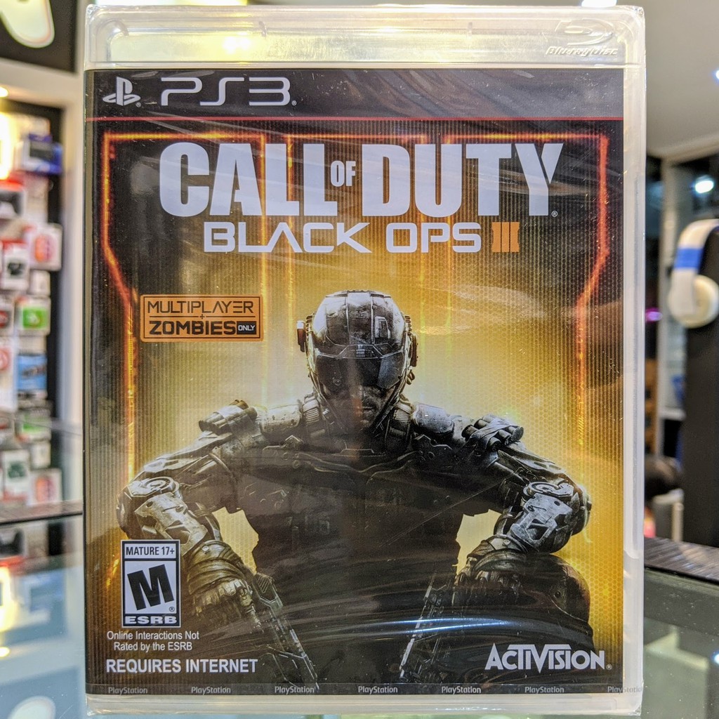 (ภาษาอังกฤษ) มือ1 Call of Duty Black OPS III แผ่นเกม PS3 แผ่นPS3 (Need ...