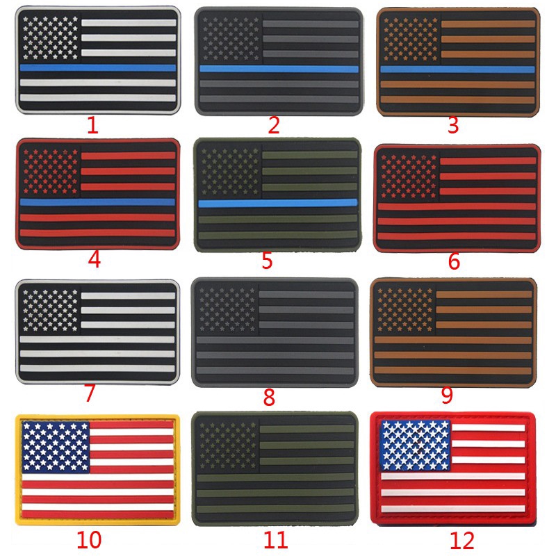 Tactical MILITIA Police law enforcement Thin Blue Line American US Flag ...