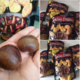 เกาลัค (Smiling Chestnuts) แบบย่าง 3 ถุง | Shopee Thailand