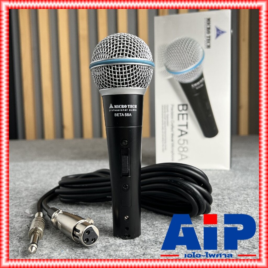 MICROTECH BETA-58A ไมโครโฟน BETA58 ไมค์โครโฟน MICRO TECH ไมโครเทค ไมค์ ...