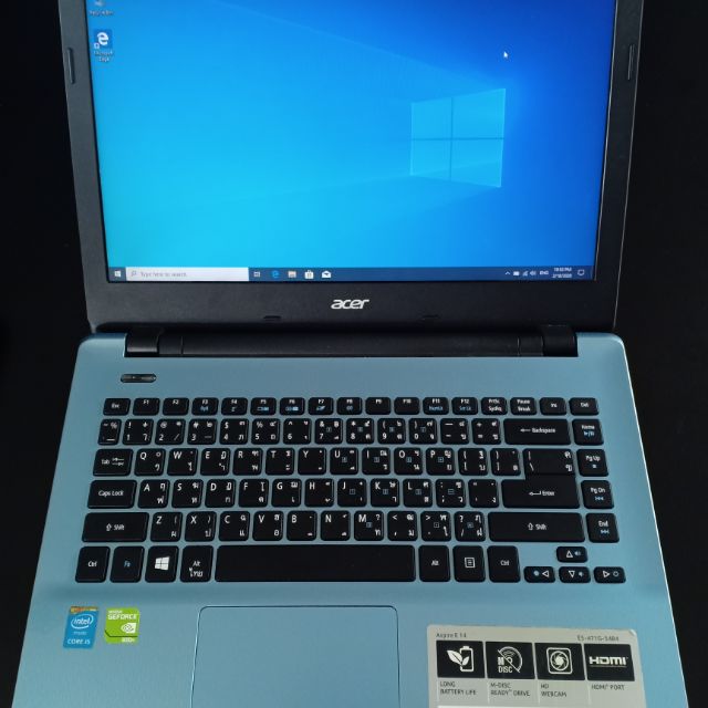Acer Aspire E14 i5 ram4 gpu 2gb hdd 1tb | Shopee Thailand