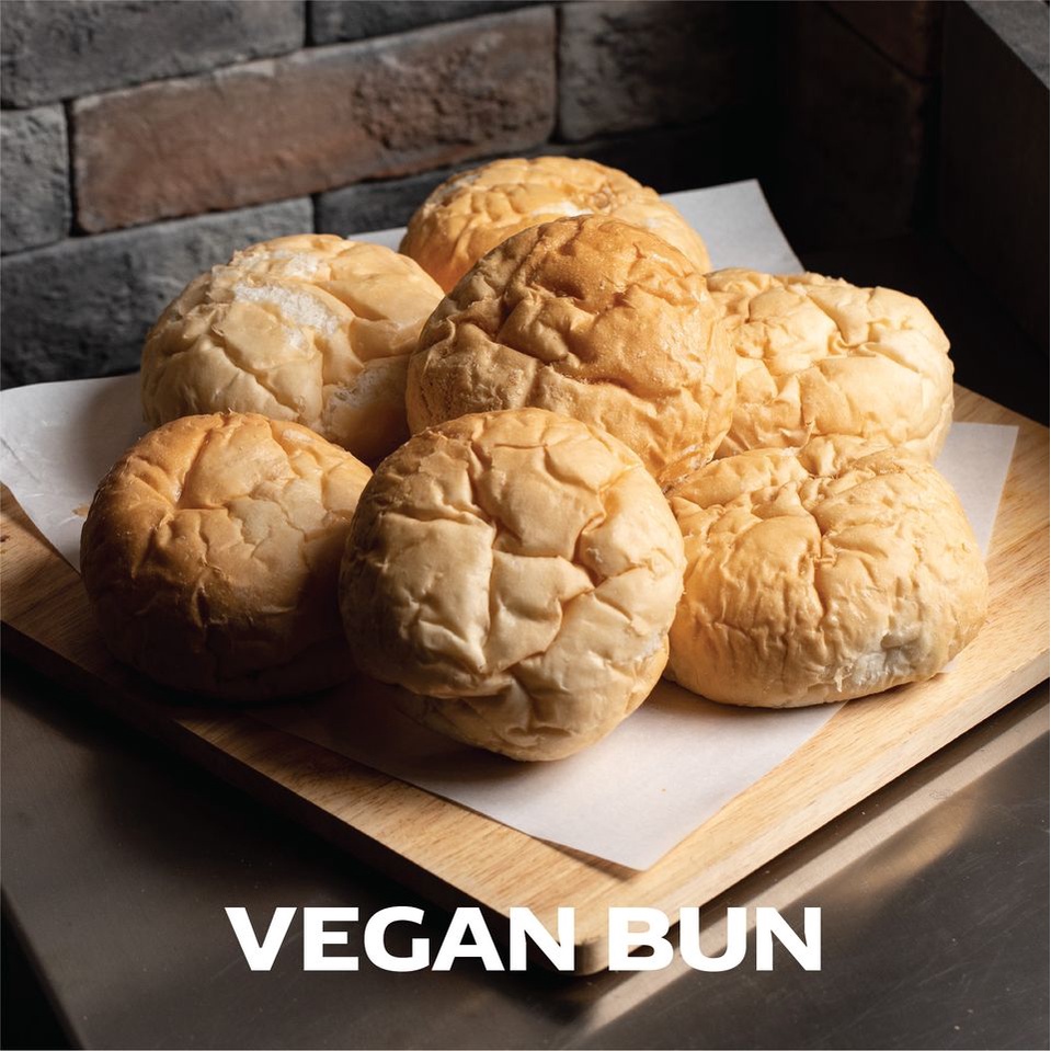 VEGAN BUN ขนมปังสำหรับทำเบอร์เกอร์ สูตรมังสวิรัติ | Shopee Thailand