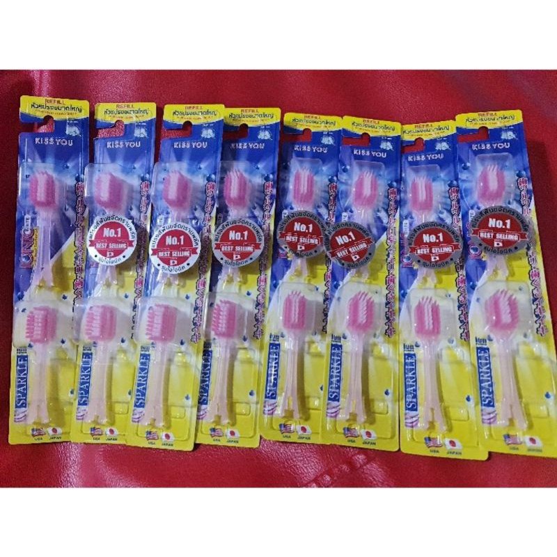 Sparkle Ionic toothbrush (Refill)แปรงสีฟันสปาร์คเคิล ไอโอนิค (รีฟิล)ช่วยขจัดคราบหินปู | Shopee ...