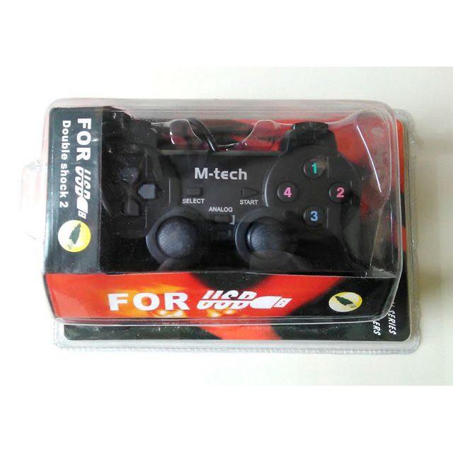 Joystick จอยสติ๊ก M-tech USB Wired Gaming Controller Pad For PC เล่นเกม ...