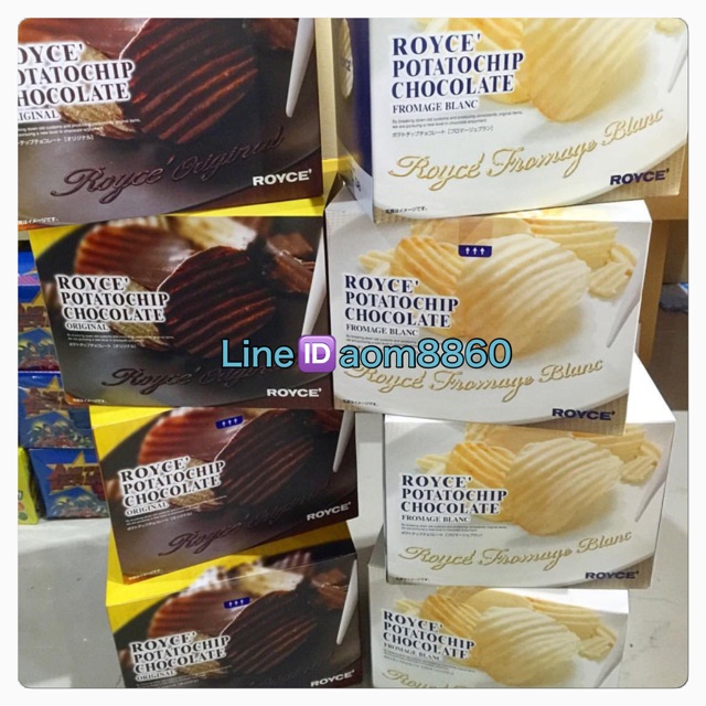 Royce Potato chocolate chips | Shopee Thailand
