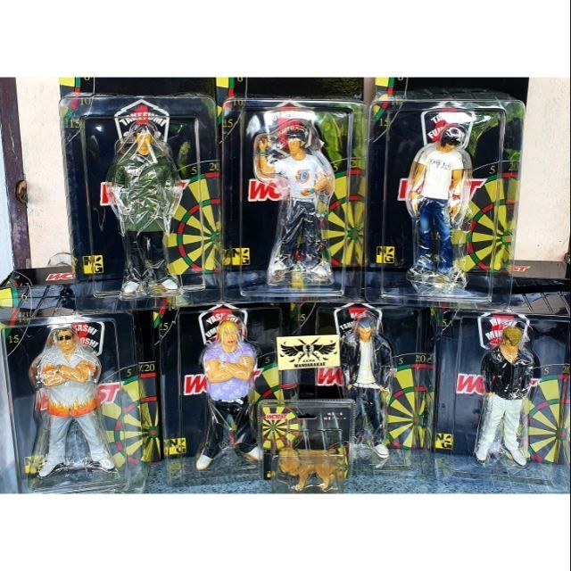 อีกา 22 cm งานบ้านอุโมโฮชิ 7 ตัว+1 หมา(ตัวลับ)CROWS & WORST 22 cm ...