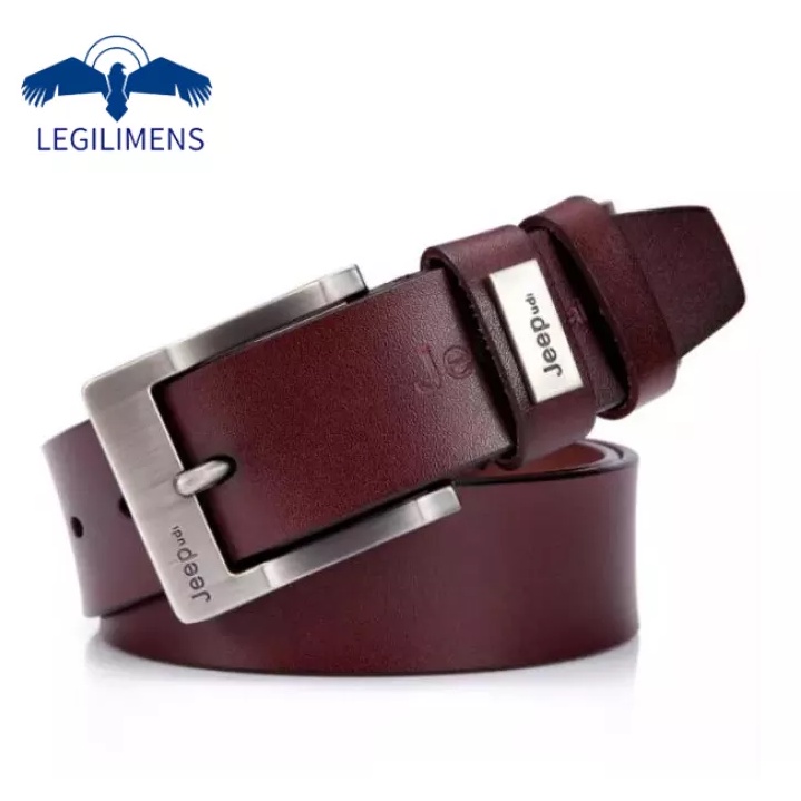 Legilimens เข็มขัดหนังวัวแท้ 100% หัวเข็มขัดหรูหรา สําหรับผู้ชาย ...