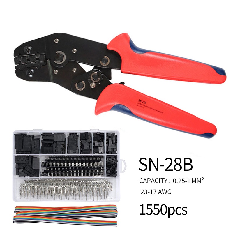 Sn-28b+ คีมย้ําหางปลา 1550 ชิ้น | Shopee Thailand
