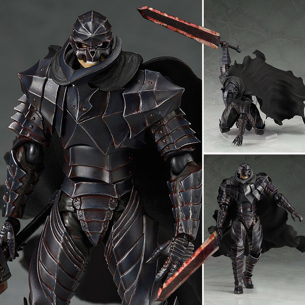 Figma ฟิกม่า โมเดล Berserk Berserker Armor Guts Black นักรบดํา กัทส์ ...