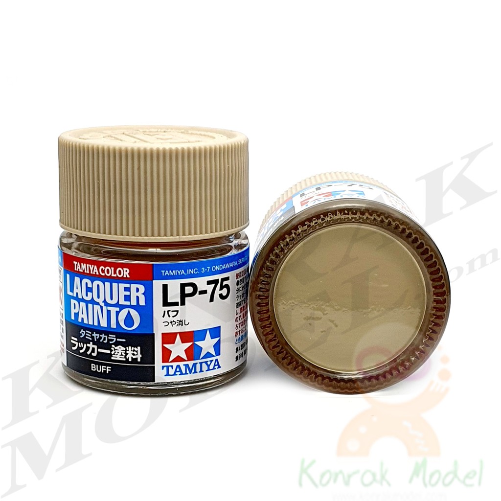 สีทามิย่าสูตรแล็คเกอร์ Tamiya Lacquer paint LP75 Buff 10ML | Shopee ...