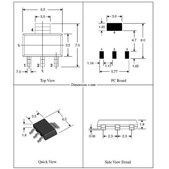 LM1117 Linear Voltage Regulator Pinout, Features,, 56% OFF