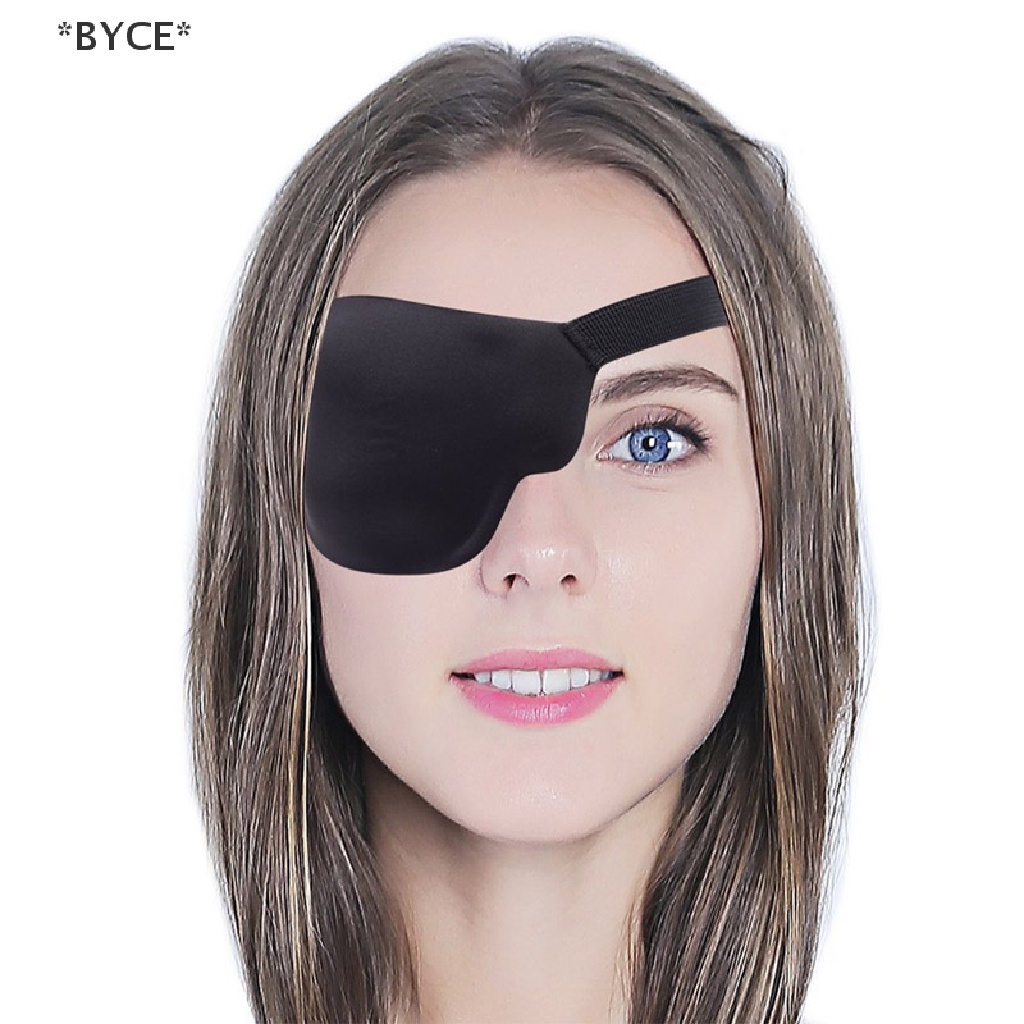 Byce แพทช์ตาโจรสลัด สีดํา ตาเดียว แผ่นปิดตา ตาข้างเดียว ตาเว้า | Shopee ...