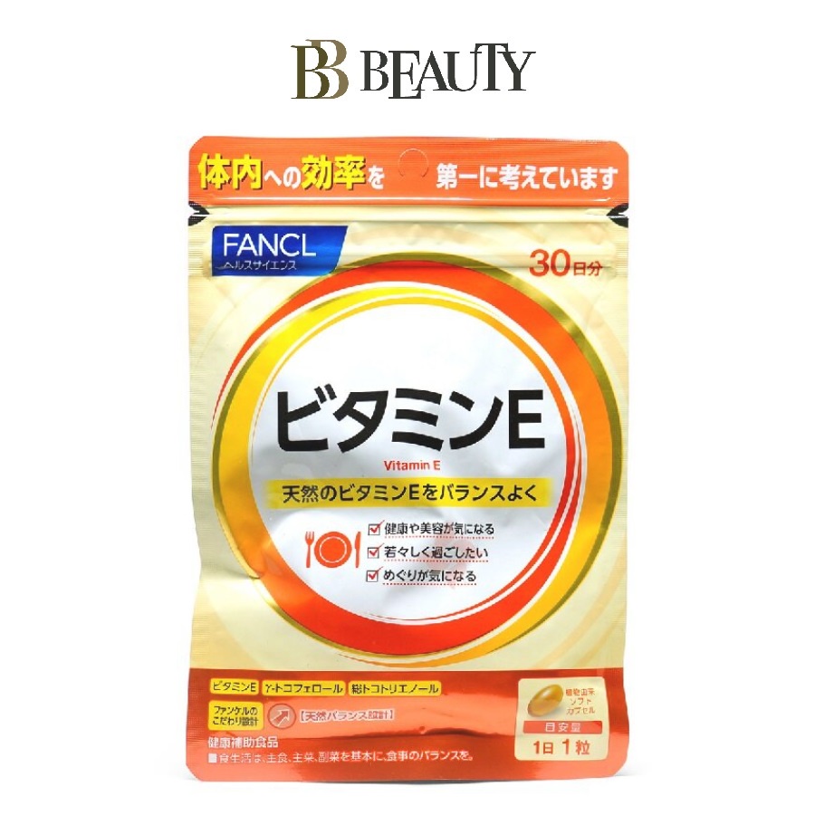 Fancl Vitamin E 30 Capsules for 30 Days 1 / 2 Pcs | Shopee Thailand