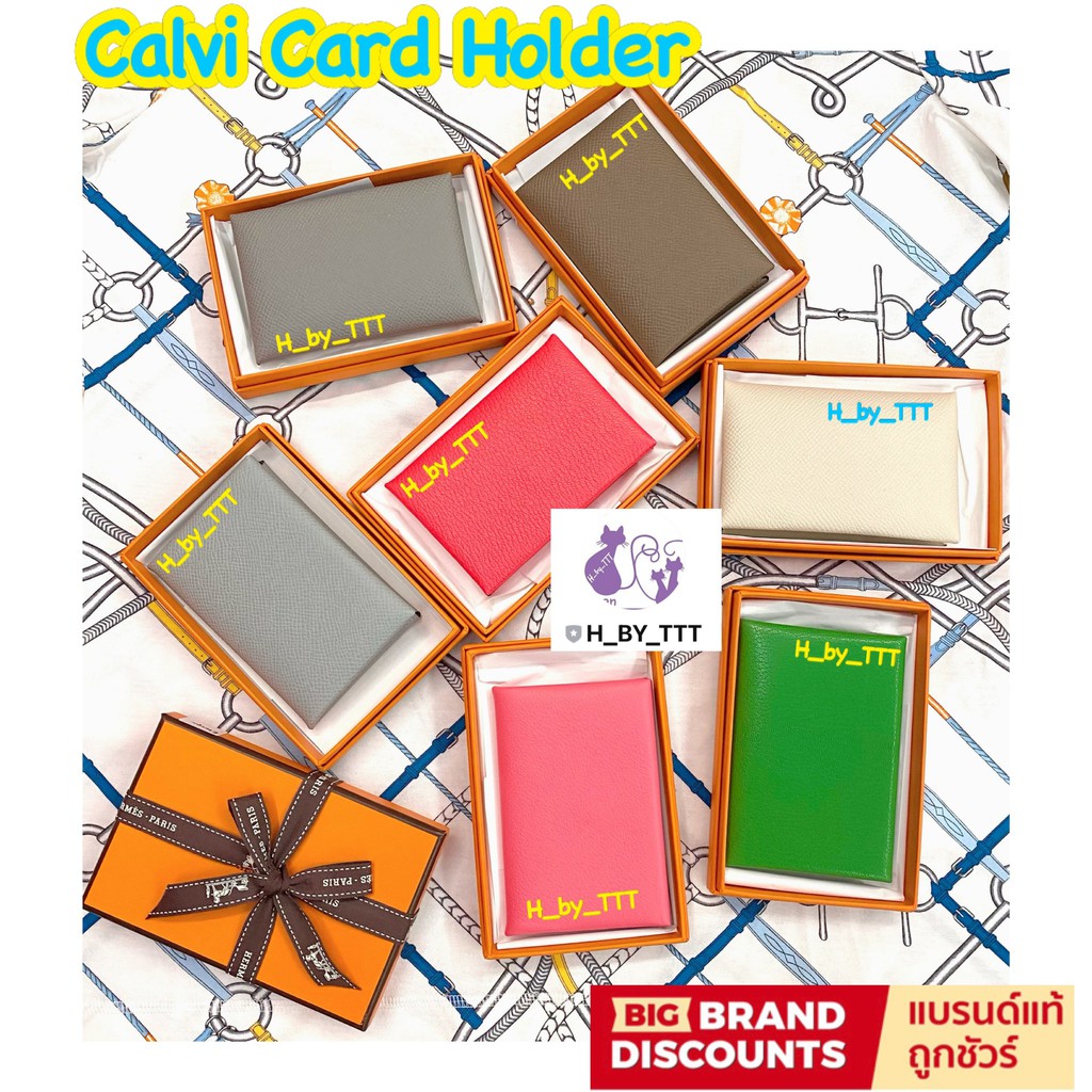H_by_TTT NEW H ermes Calvi Cardholder wallet in Epsom กระเป๋าใส่การ์ด ...