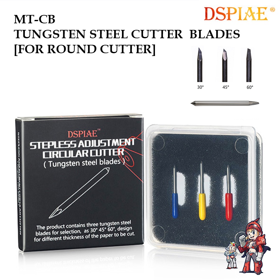 [DSPIAE] MT-CB TUNGSTEN STEEL CUTTER BLADES [FOR ROUND CUTTER] | Shopee ...